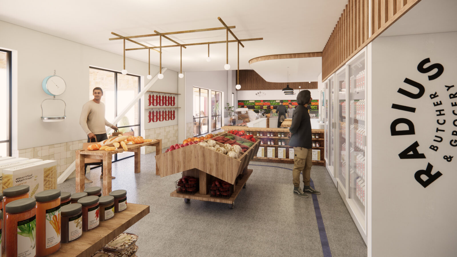 Radius Butcher & Grocery | Michael Hsu Office of Architecture