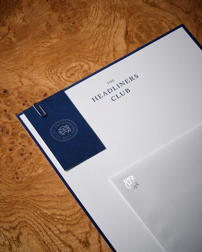 The Headliners Club Branding | Michael Hsu Office of Architecture