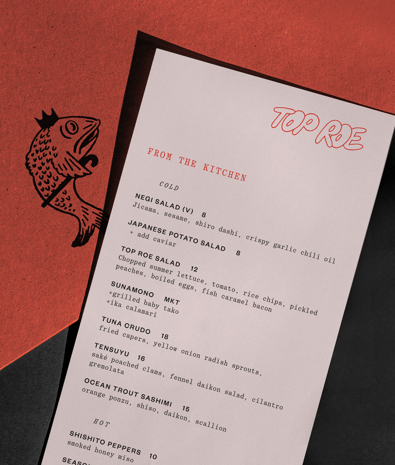 Top Roe Branding | Michael Hsu Office of Architecture